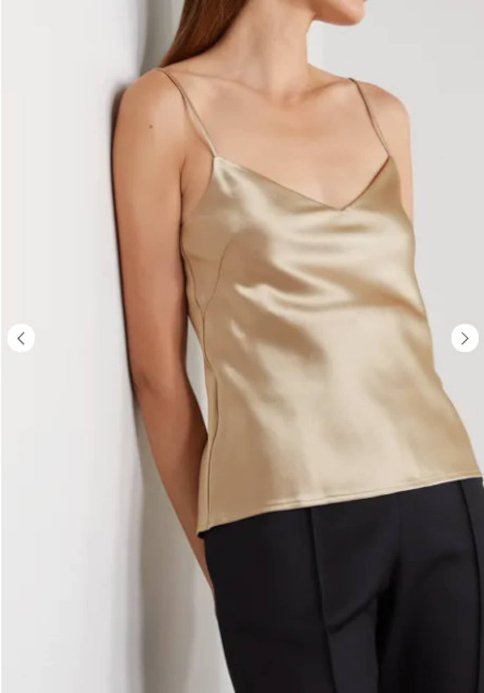 XS-XL V-neck Cami PDF Pattern Wedding Satin Top Hip Length | Etsy