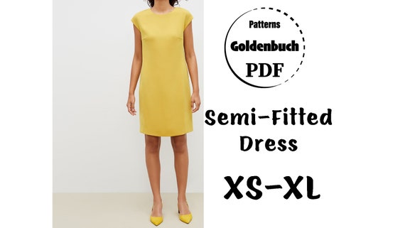 Fitted Shift Dress Pattern