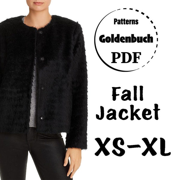 Fur Coat Pattern - Etsy