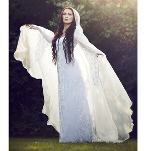 XS-XL Hooded Cloak PDF Sewing Pattern Medieval Cosplay Clothing Elf ...