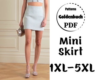 Plus Size Mini Skirt - Etsy