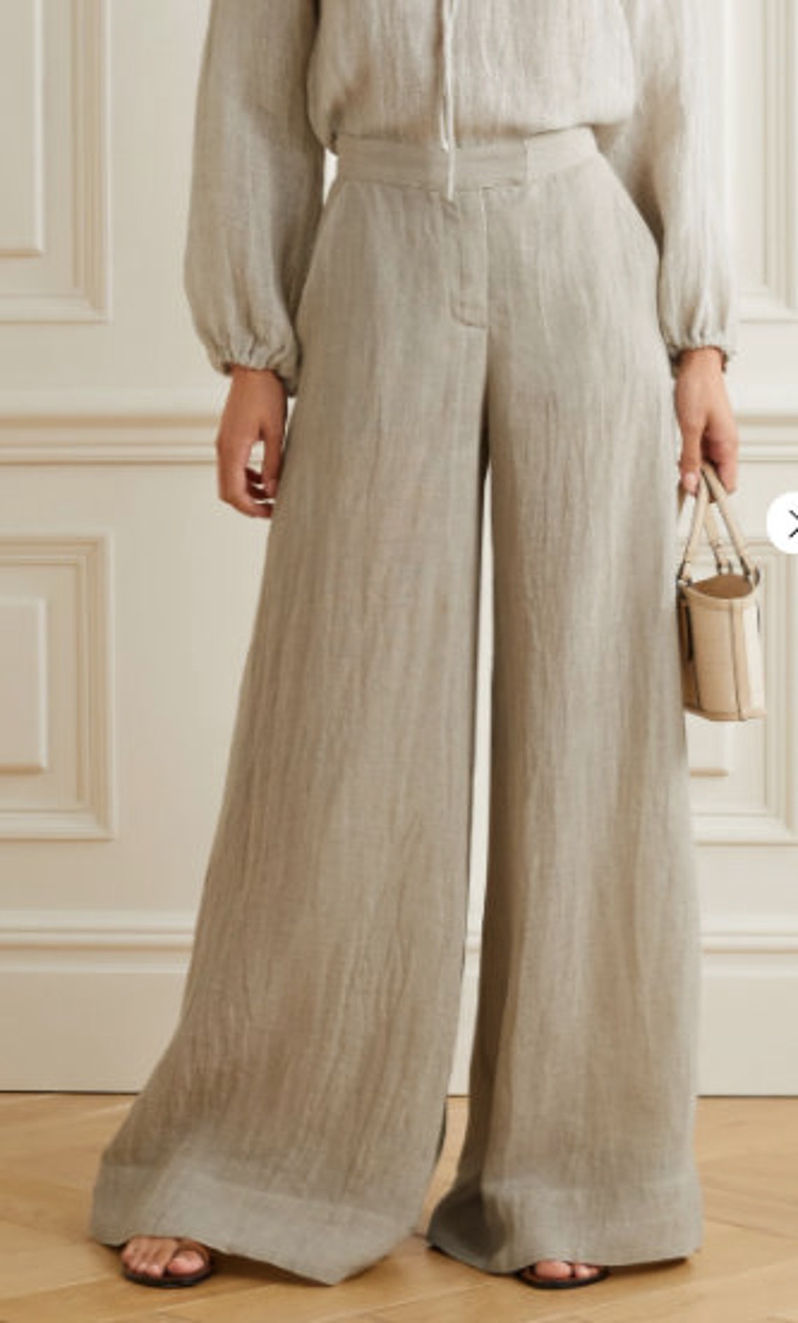 1xl 5xl Palazzo Pants Pdf Sewing Pattern Plus Size Wide Leg Etsy