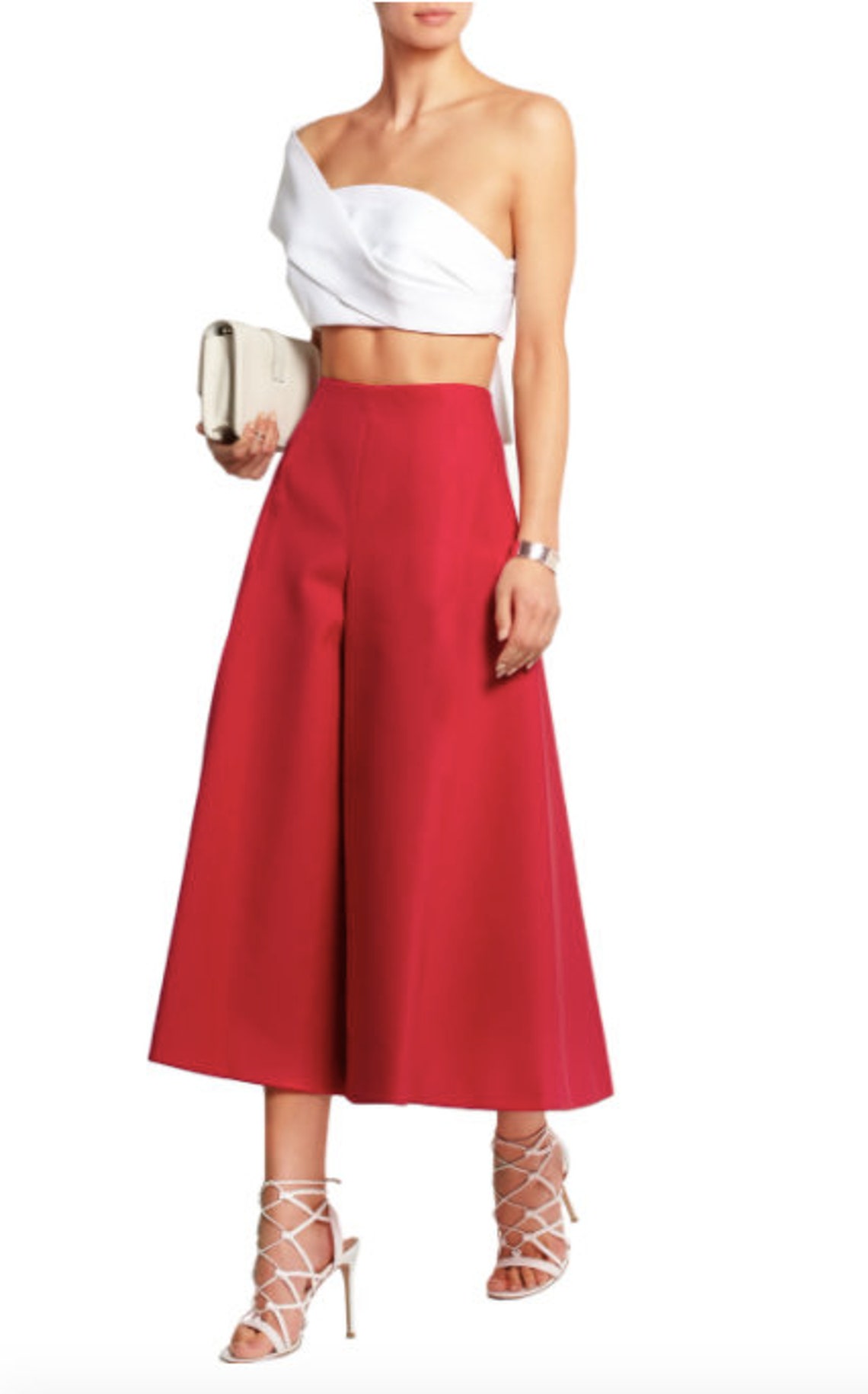 1XL-5XL Wide Leg Culottes PDF Sewing Pattern Plus Size Women | Etsy