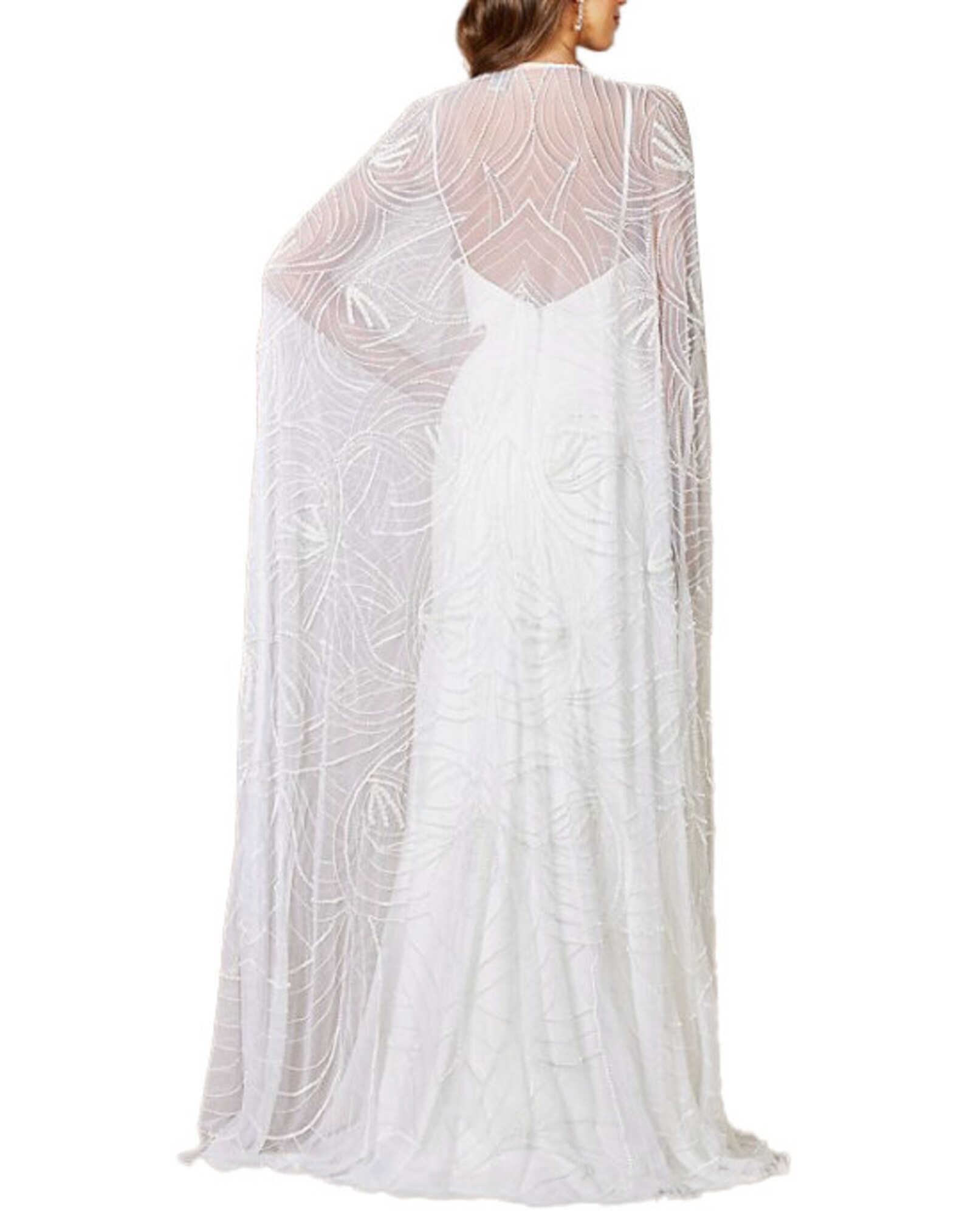 XS-XL Wedding Cape PDF Sewing Pattern Open Front Winter Bridal - Etsy