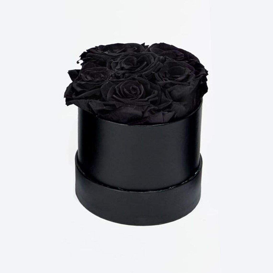 Preserved Black Roses - Etsy
