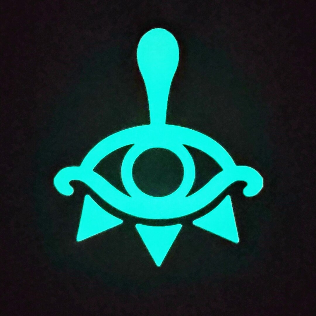 Glow in the Dark Yiga Clan Symbol Legend of Zelda Botw & Totk - Etsy