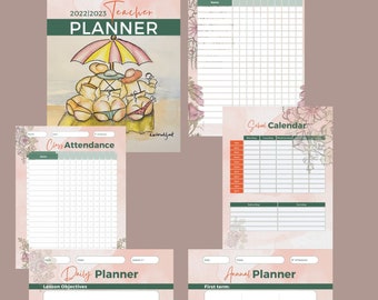 Coffee Weekly Planner INSTANT DOWNLOAD. for Teachers - Etsy