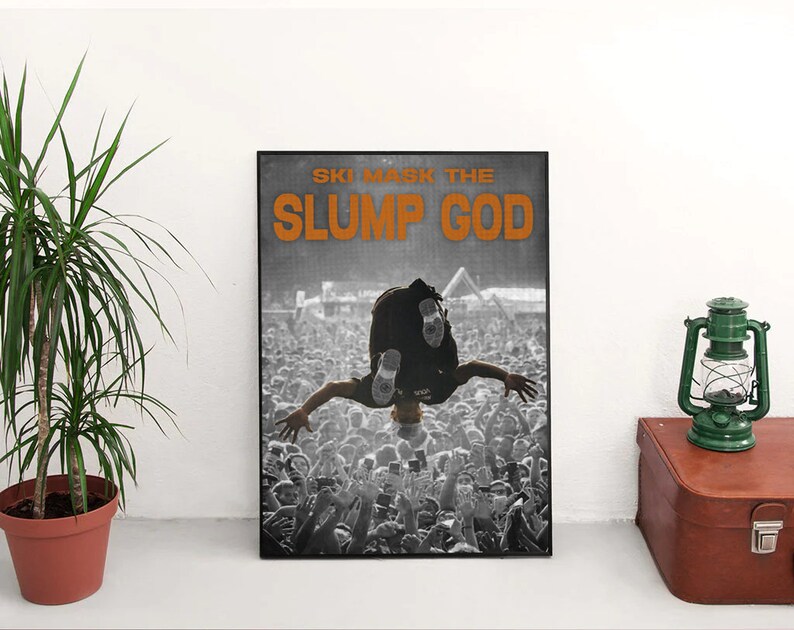 Ski Mask the Slump God Punk Rap Poster Dorm Room Decor Wall Art - Etsy