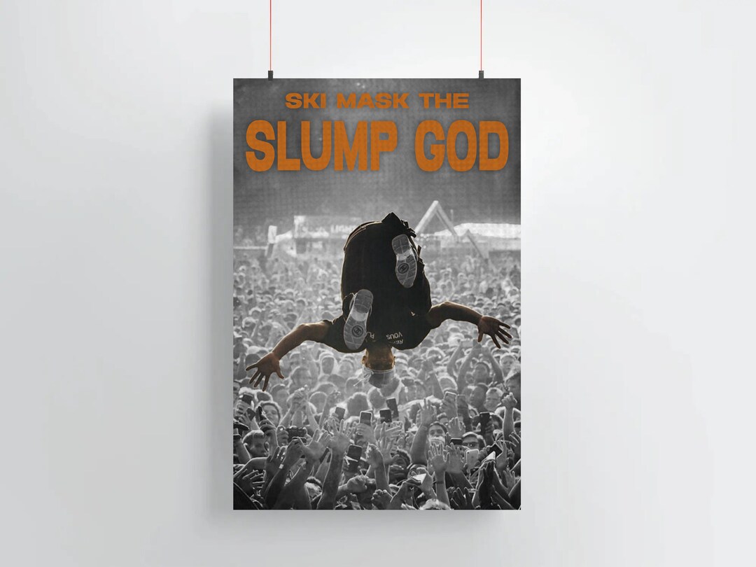 Ski Mask the Slump God Punk Rap Poster Dorm Room Decor Wall Art - Etsy