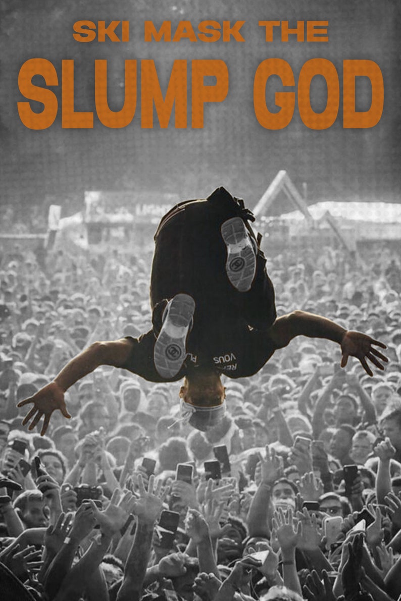 Ski Mask the Slump God Punk Rap Poster Dorm Room Decor Wall Art - Etsy
