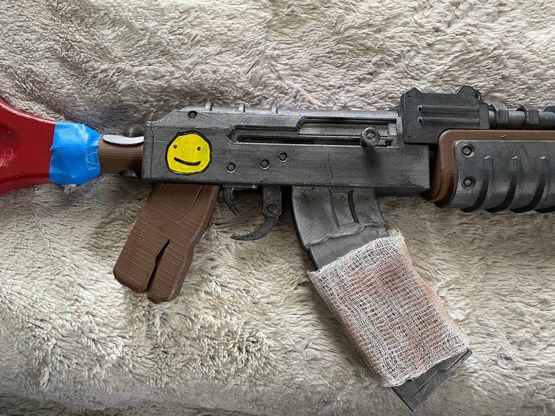 Large RUST Game AK47 Prop Replica FIGURE 31.5 Hand | Etsy