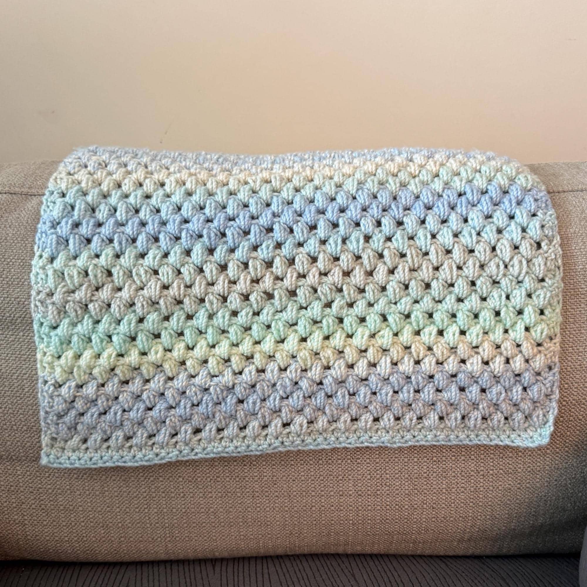 Snuggle Puff Crochet Blanket Pattern | Beginner-friendly PDF - Etsy