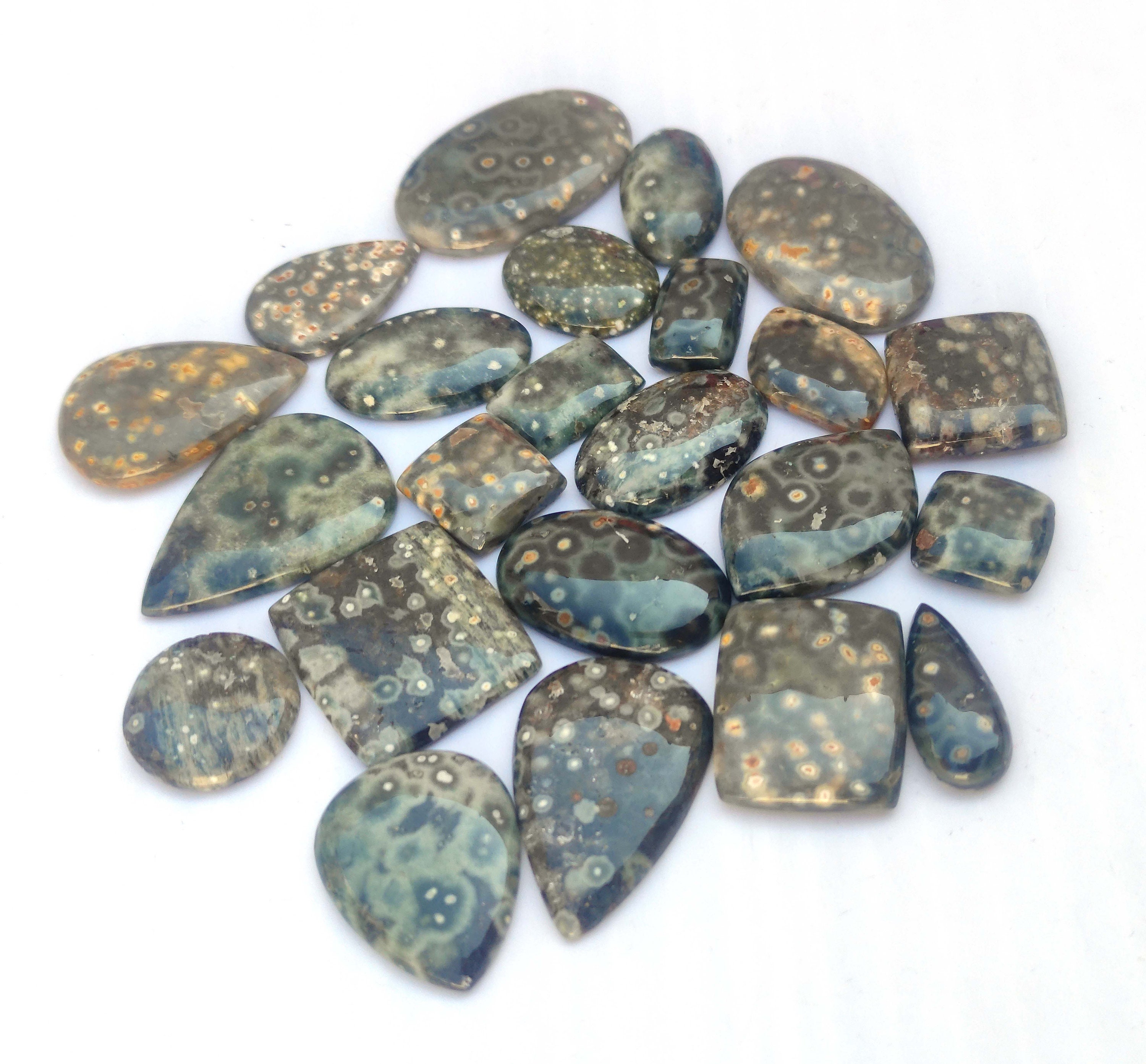 Ocean Jasper Cabochon 15 a 35 MM Piedra de jaspe suelta para | Etsy
