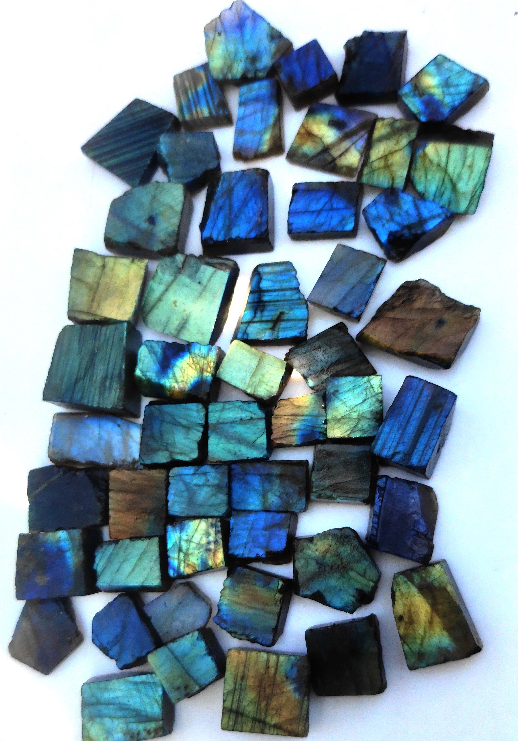 LABRADORITE Slab Lot Raw Labradorite Slice Wholesale Raw - Etsy