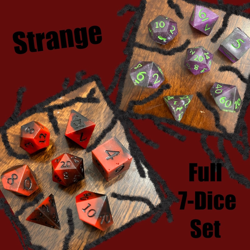 Strangers Things Dice - Etsy
