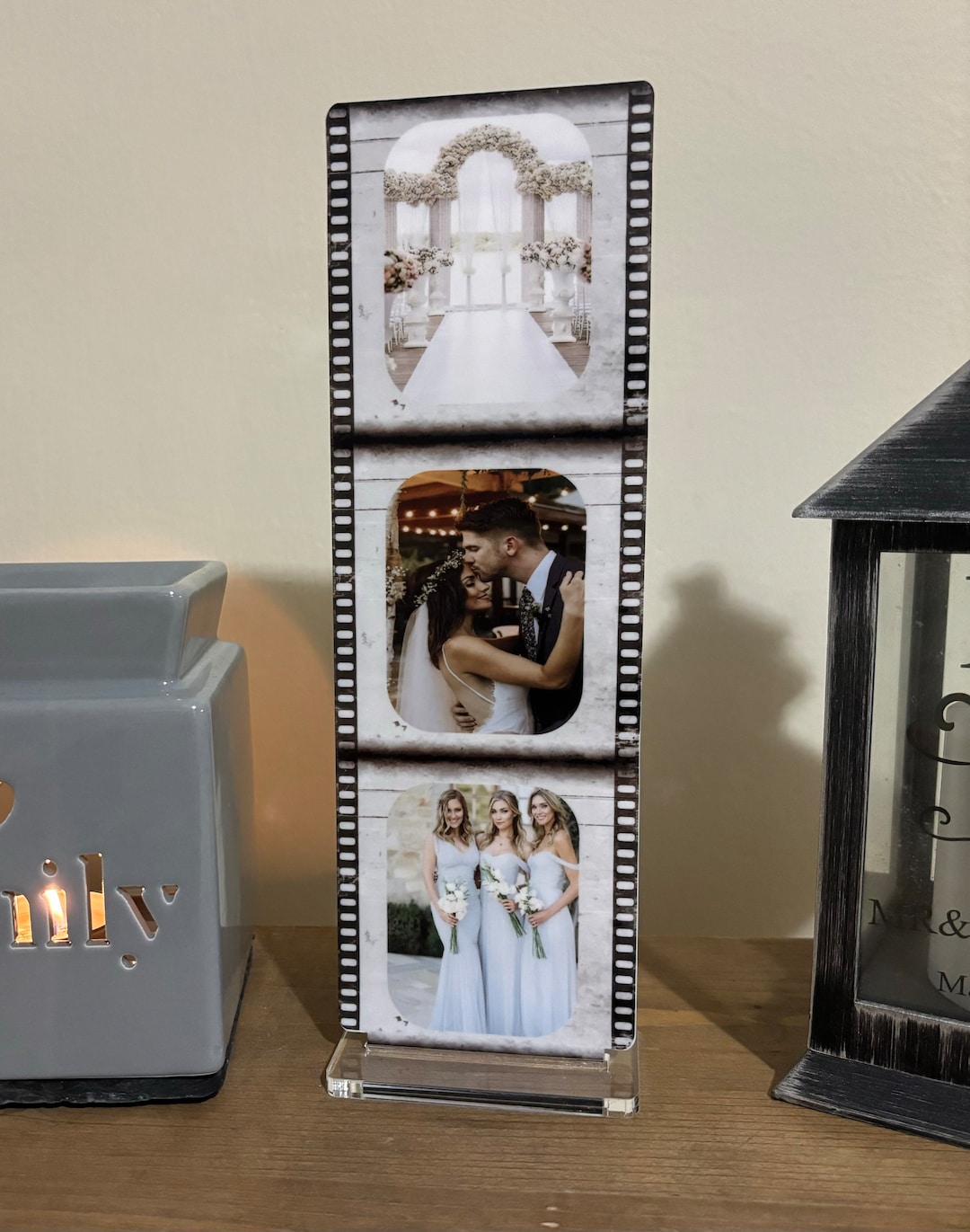 Personalised Photo Reel Freestanding Gift | Photograph Gift | Photo ...