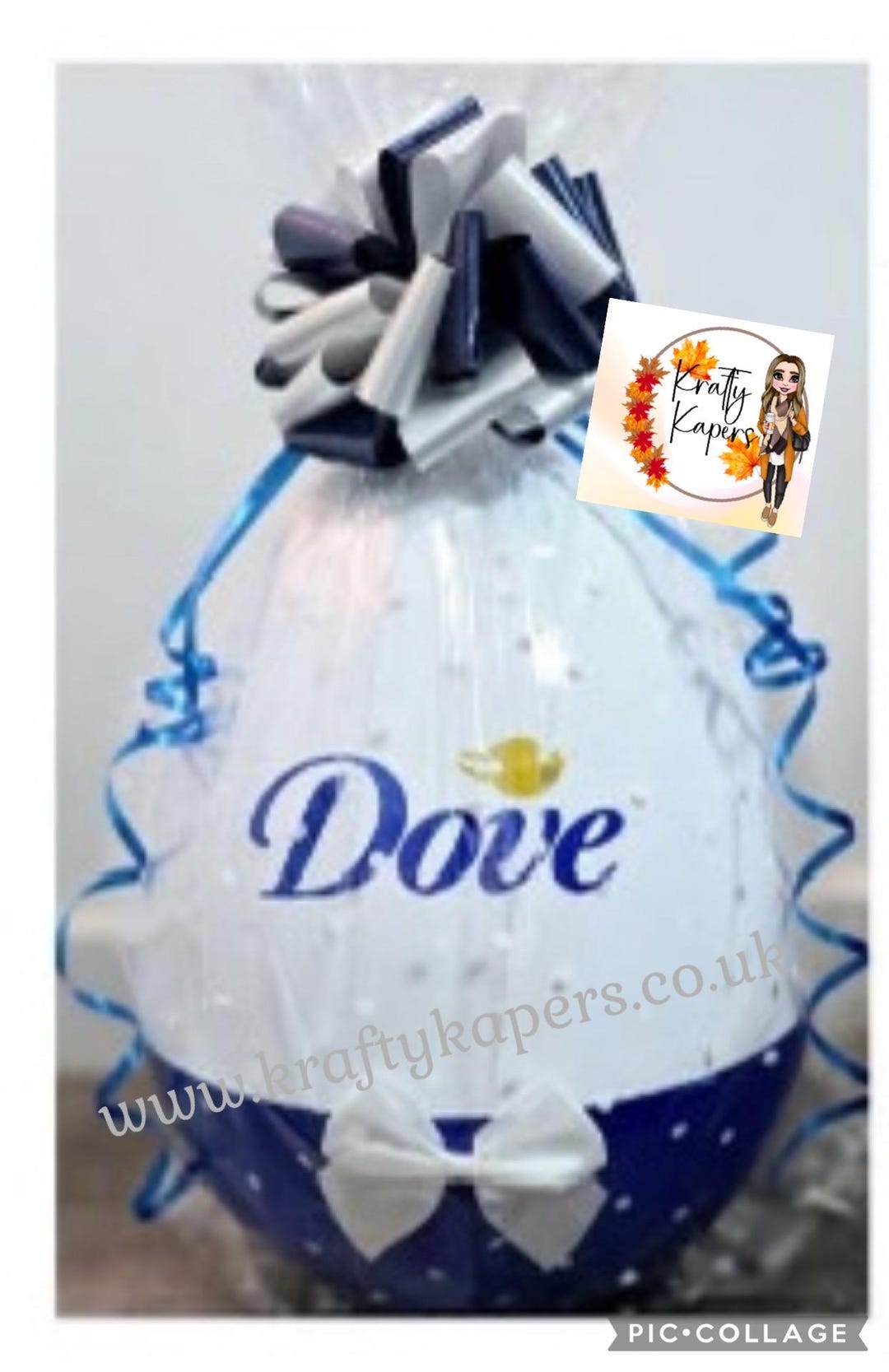 Personalised Inspired Dove Fillable Giant Egg | Fillable Birthday Gift ...