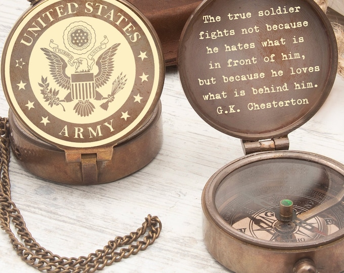 Vintage WW2 US Army, Wittnauer, Pocket Watch Style Compass. - Etsy