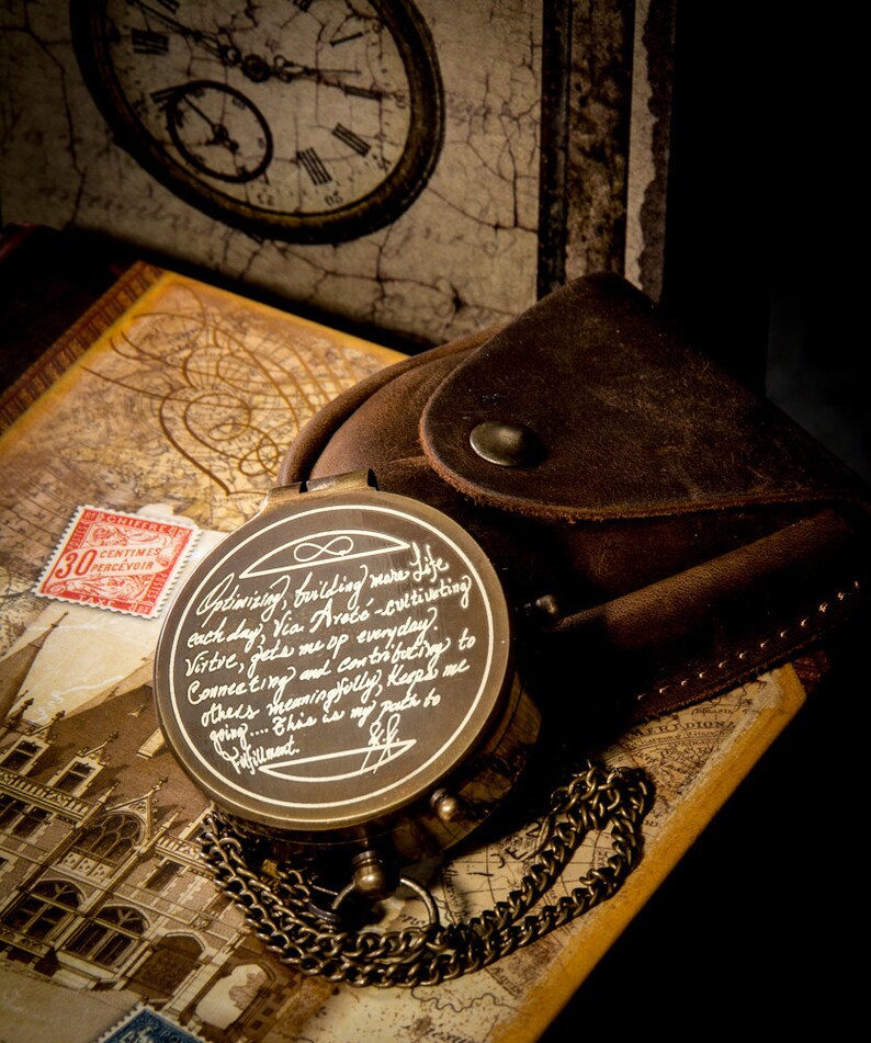 Wedding Gift Personalized Engraved Compass Groomsmen Gift - Etsy