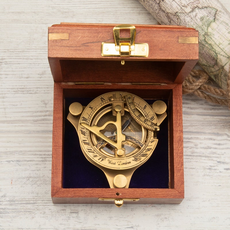 Wooden Compass - Etsy