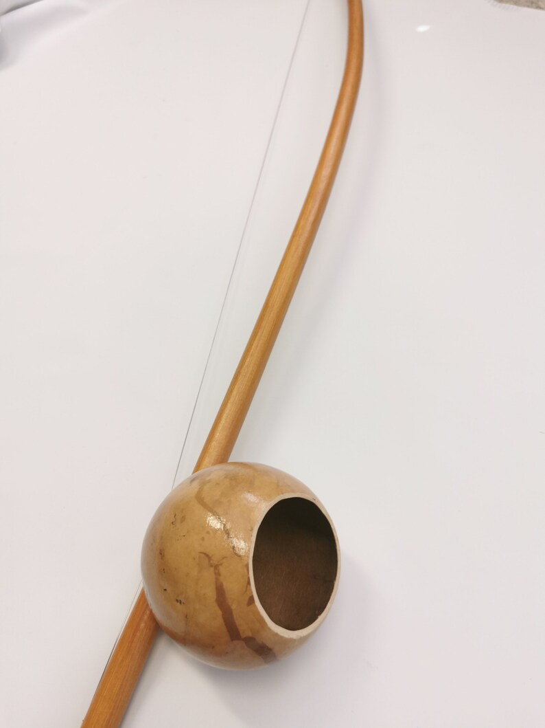 Authentic Berimbau Handcrafted Brazilian Music Instrument With Caxixi ...