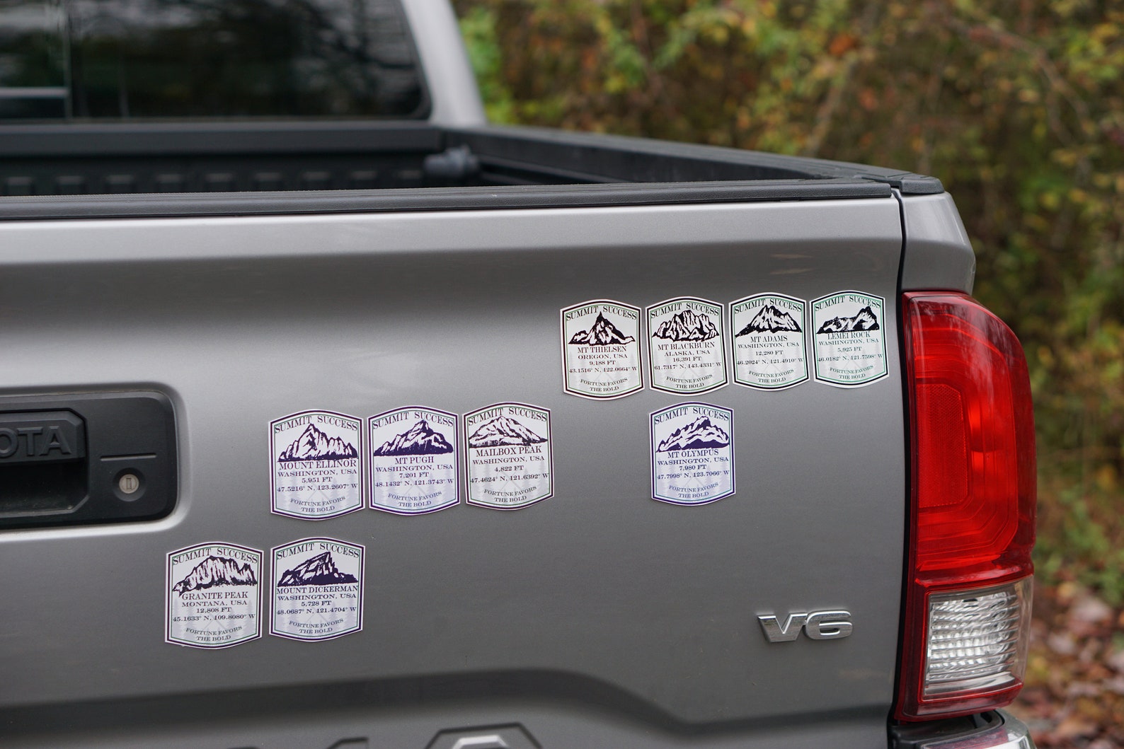 Ruth Mountain Summit Success Sticker Mountain Sticker Car - Etsy