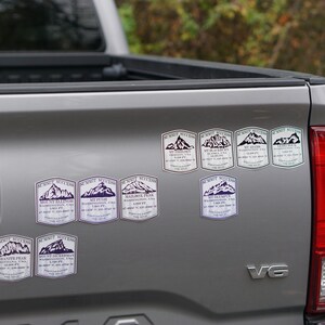 Mount Baker Sticker | Mountain Sticker, Bumper Sticker, Car Decal ...