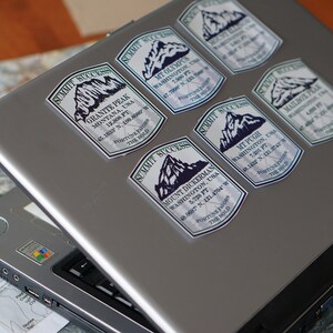 Pikes Peak Sticker | Weatherproof Vinyl, Car Decal, Colorado Hiking ...