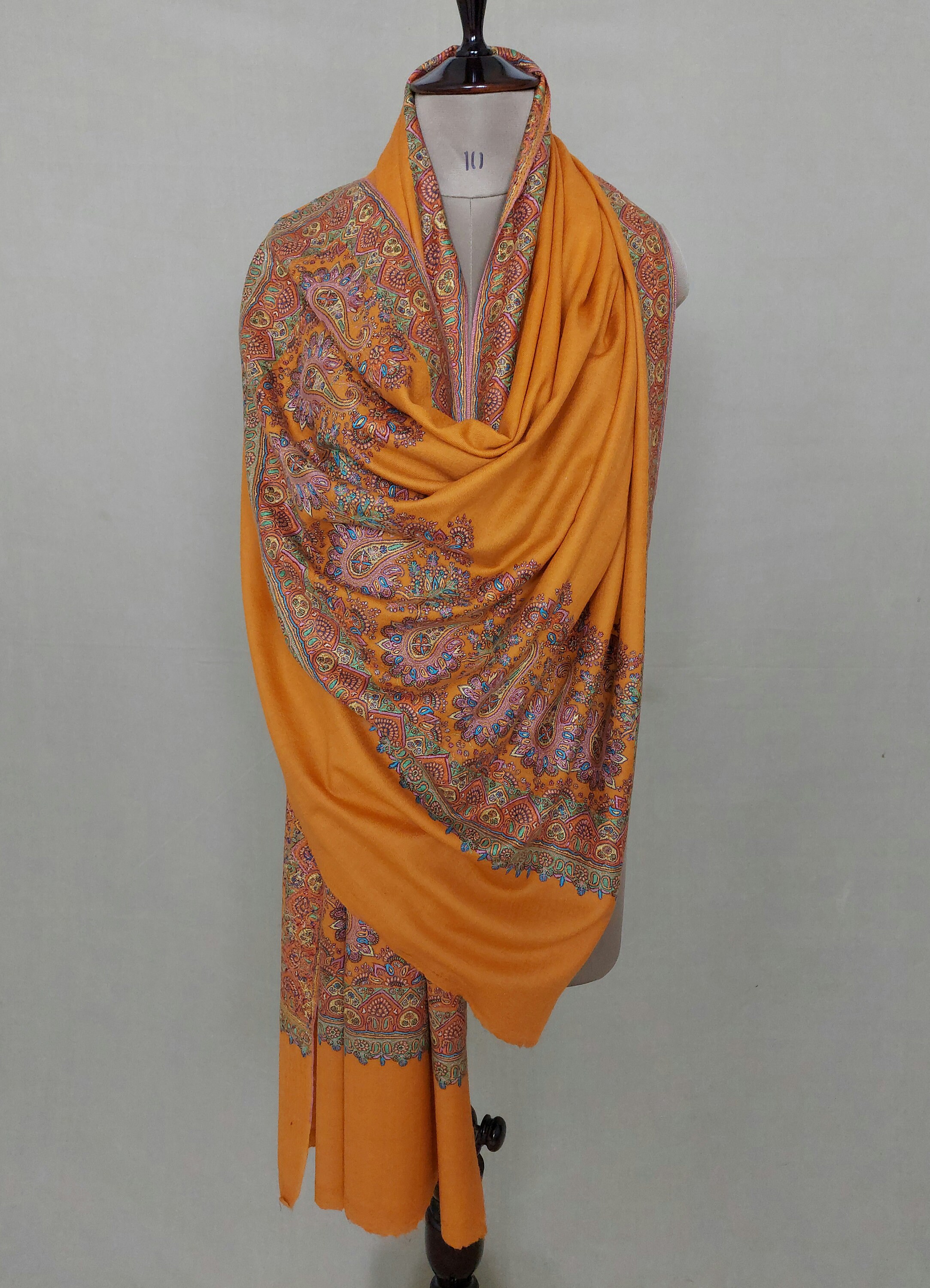 Soft and Warm Fine Work Shawl Made in Kashmir 40x82 - Etsy