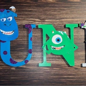 Custom Letter WITH Characters ANY THEME - Etsy