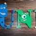 Custom Letter WITH Characters ANY THEME - Etsy