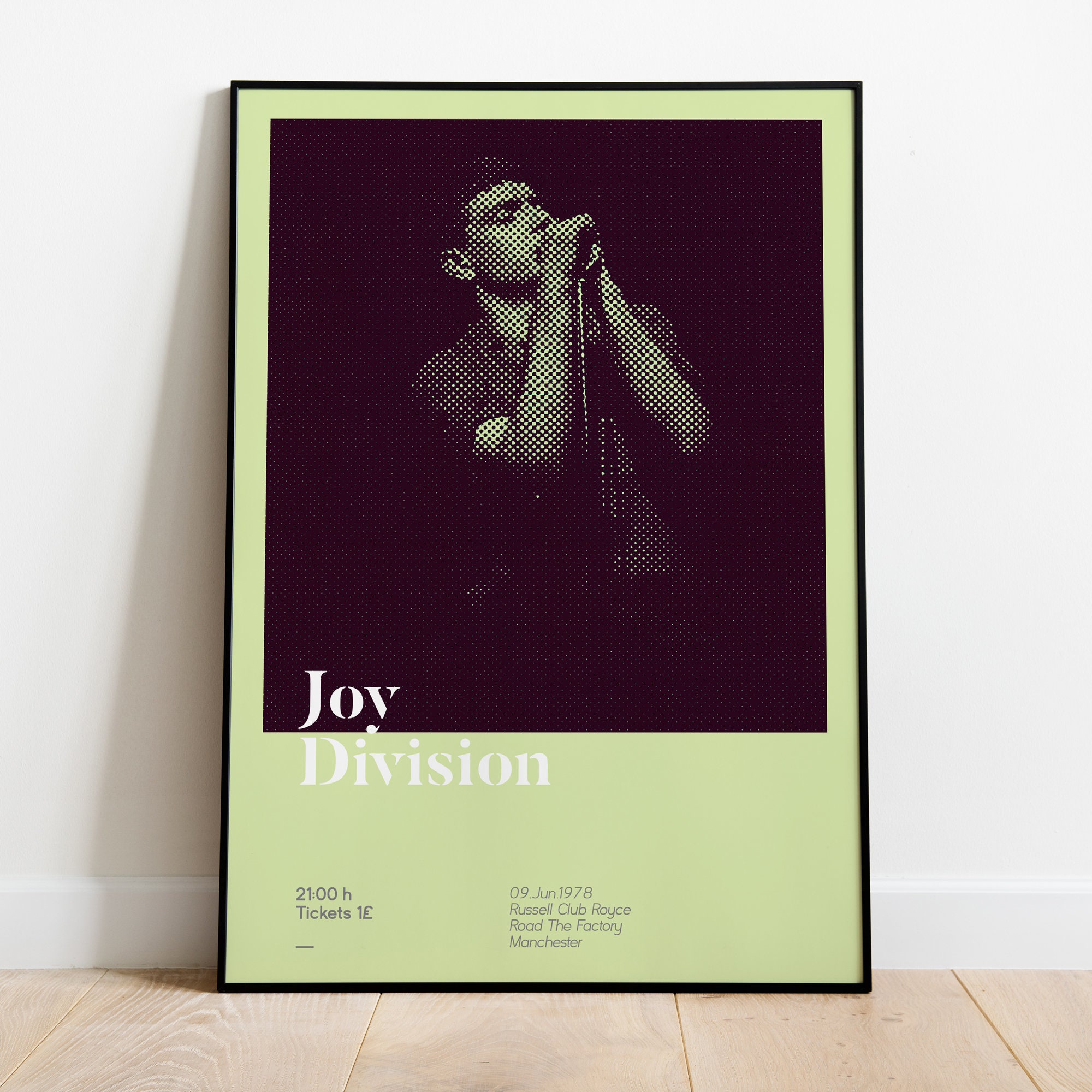Joy Division Poster / Concert Jun. 09 1978 / 24 x | Etsy