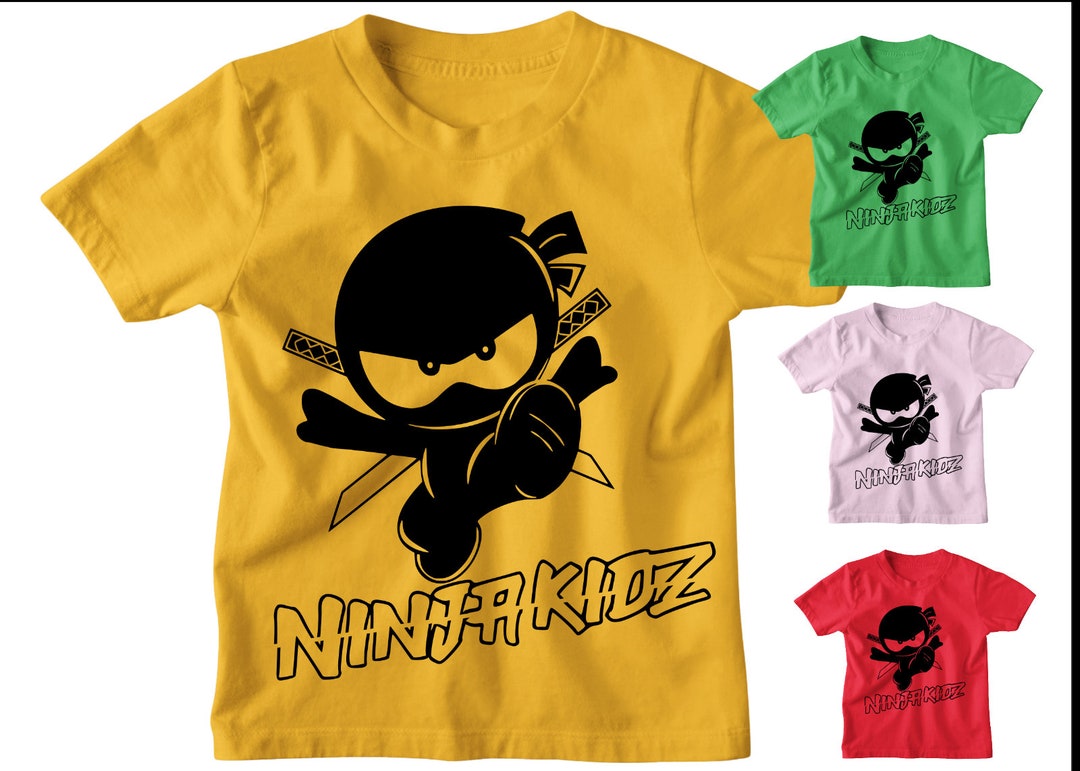 2021 New Ninja Kidz Tv Kids T-shirt Gaming Team Top Tee. - Etsy UK
