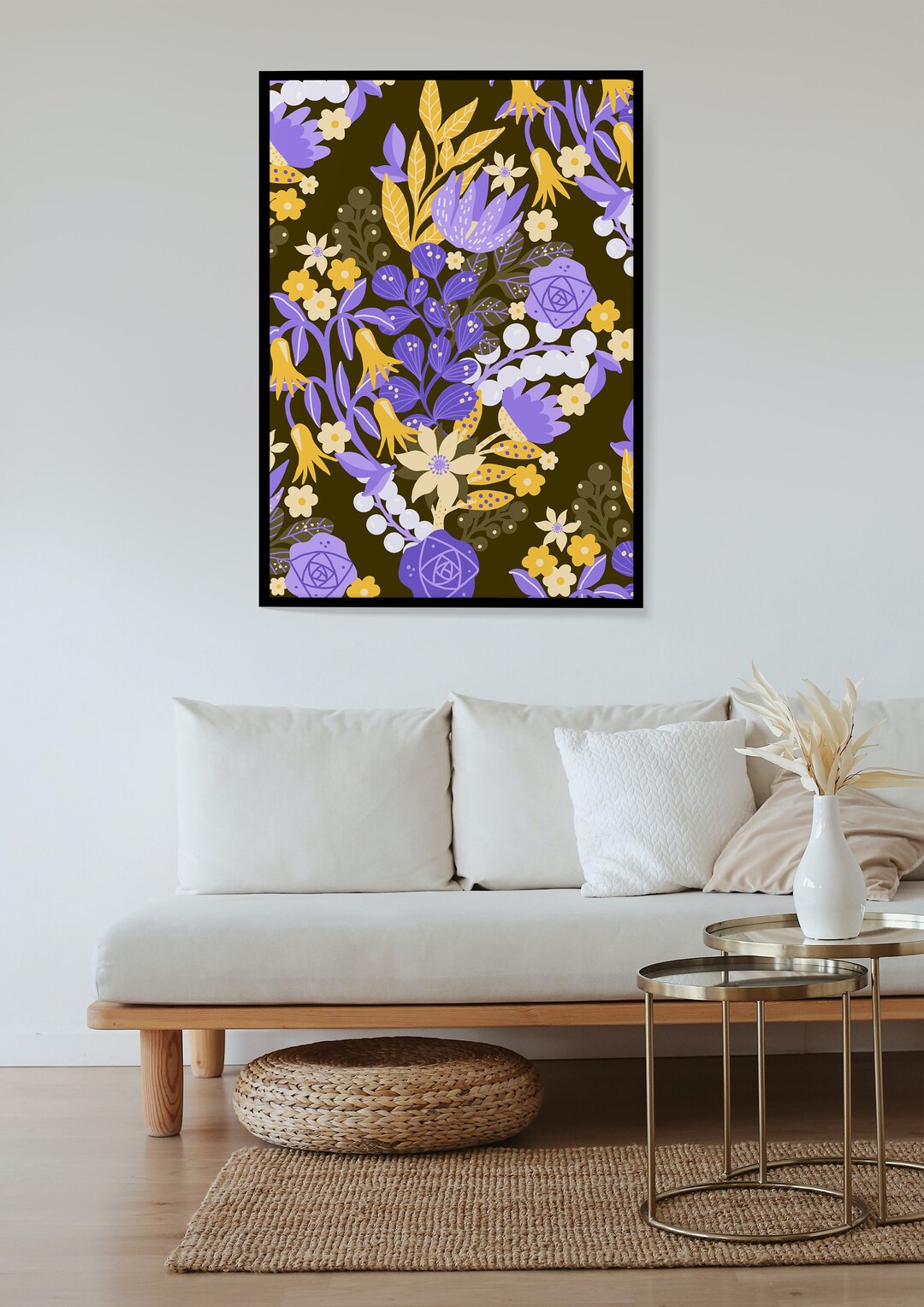 Floral Pattern Digital Design Download, Floral Pattern Overlays ...