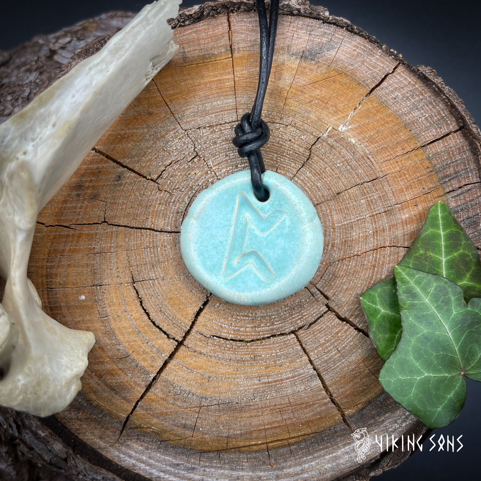 Viking Rune - Perthro - Rune Pendant/rune Chain - Etsy UK
