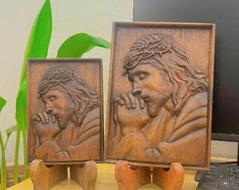 Jesus Christ Plaque, Christian Gift, Religious Gift, Christian Home ...