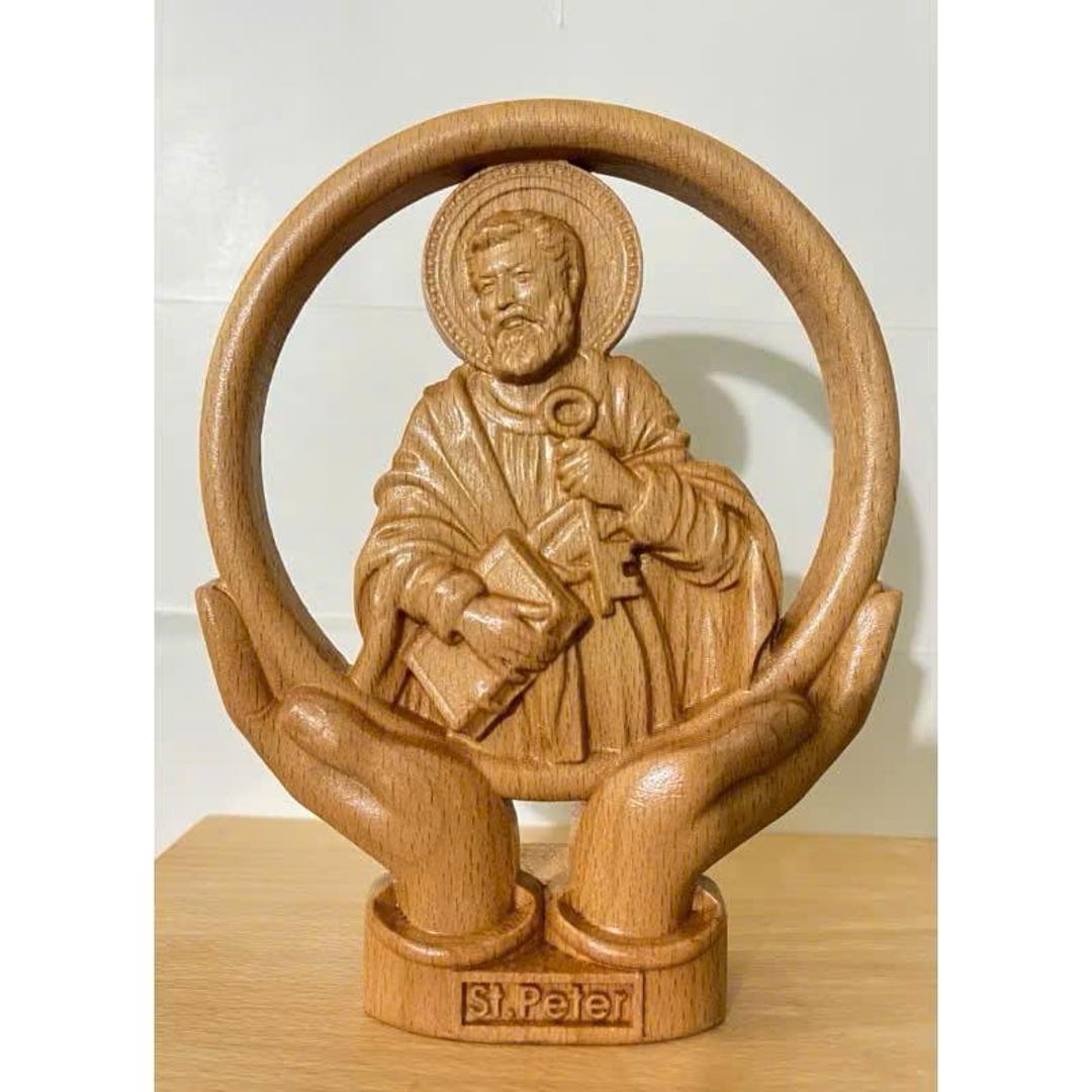 Saint Peter the Apostle Statue, St. Peter the Fisherman, San Pedro ...