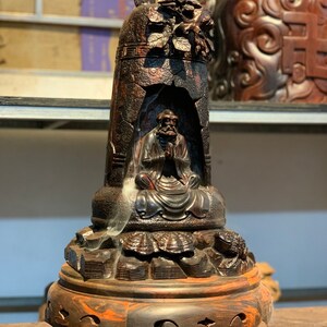 Bodhidharma Statue, Big Size Dharma Zen Master Statue Meditating Made ...