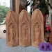 The Holy Family Figurine Triptych of Jesus Virgin Mary and - Etsy