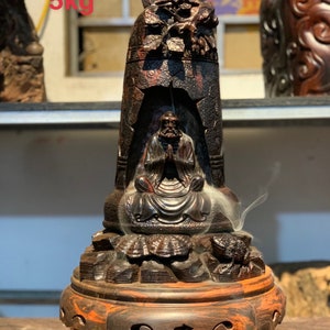 Bodhidharma Statue, Big Size Dharma Zen Master Statue Meditating Made ...
