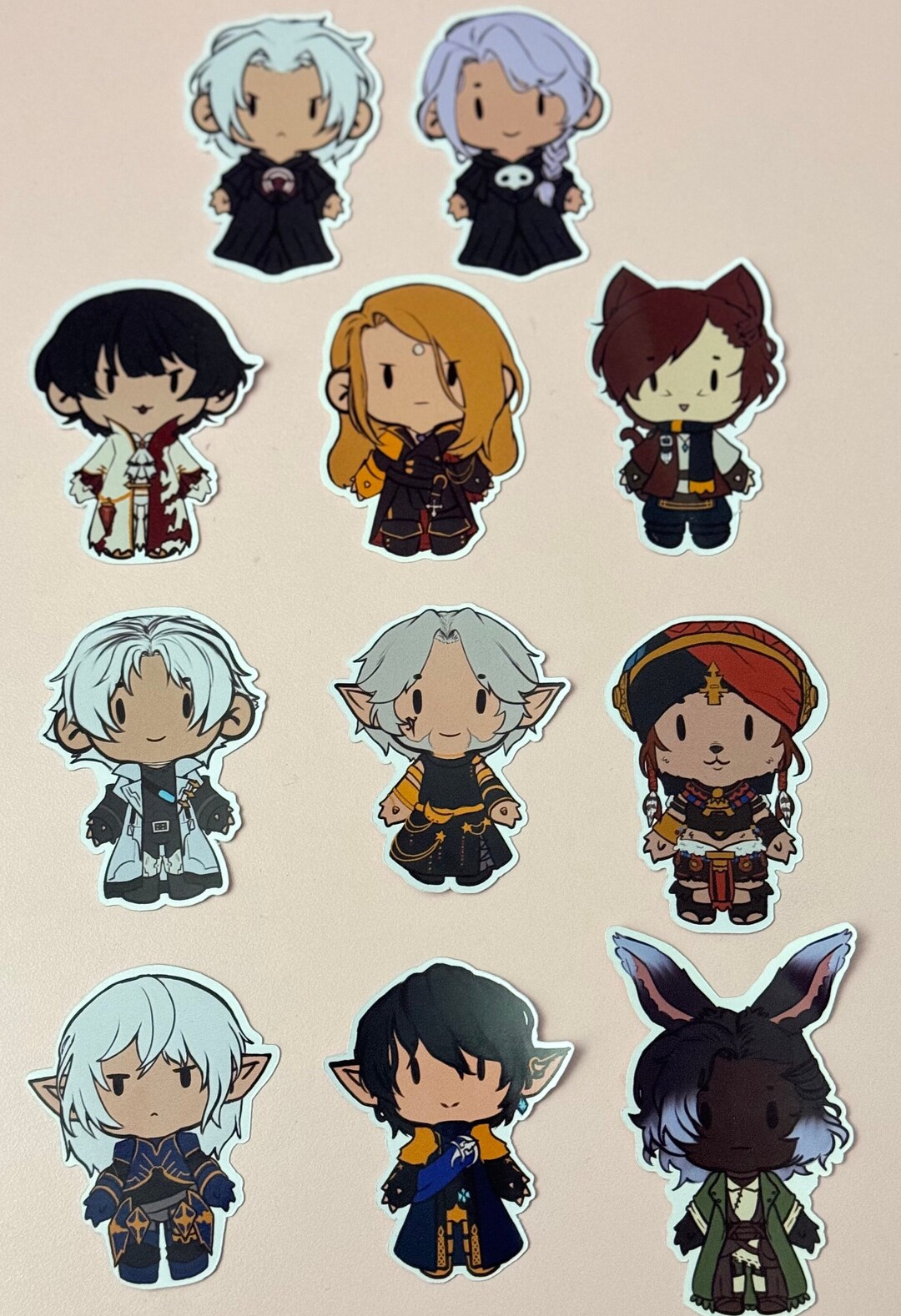 FFXIV NPC Stickers - Etsy