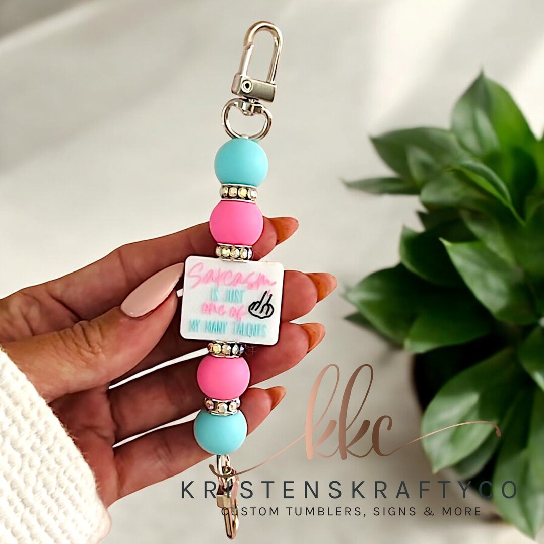 E-reader Beaded Strap| Reader Accessory| E-reader Custom Silicone Strap ...