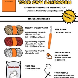 PDF of Dune-inspired Sandworm Crochet Pattern **PATTERN ONLY** - Etsy