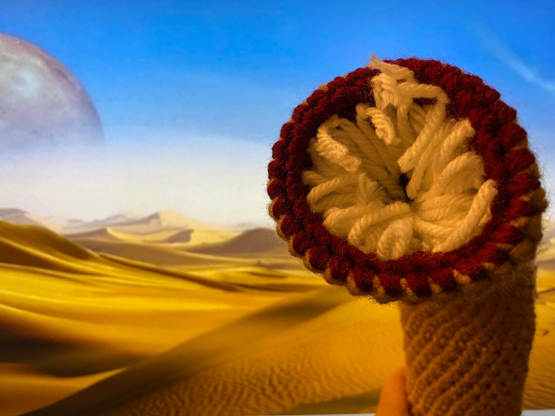PDF of Modern Mini Dune Sandworm Instructions - Etsy