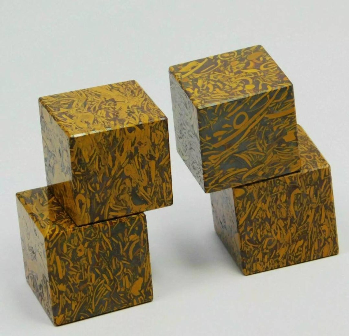 Natural Jasper Cubes Natural Mariam Jasper Loose Gemstone - Etsy