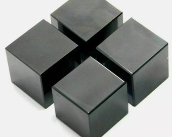 Obsidian Cubes - Etsy