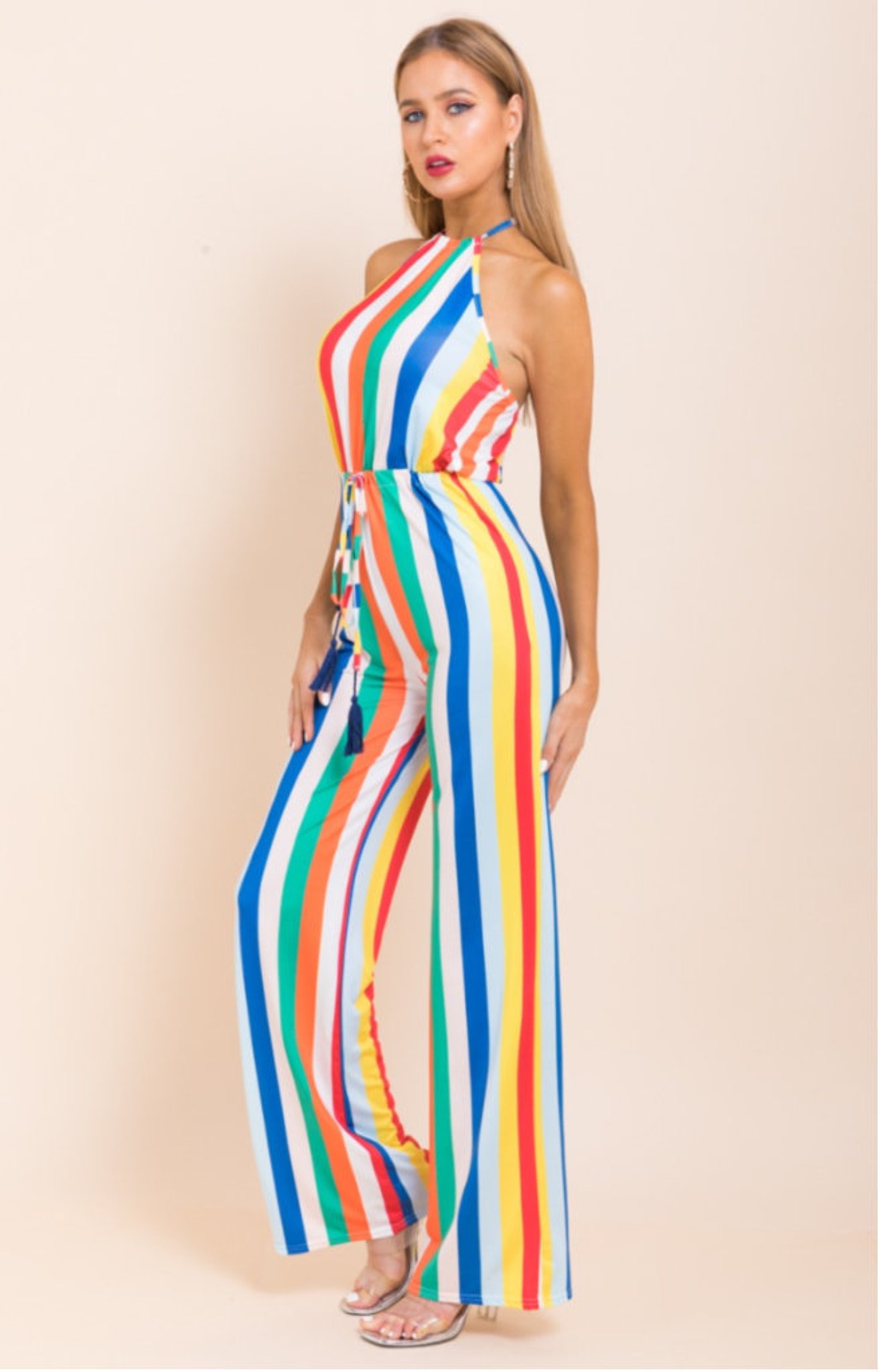 Colorful jumpsuit | Etsy