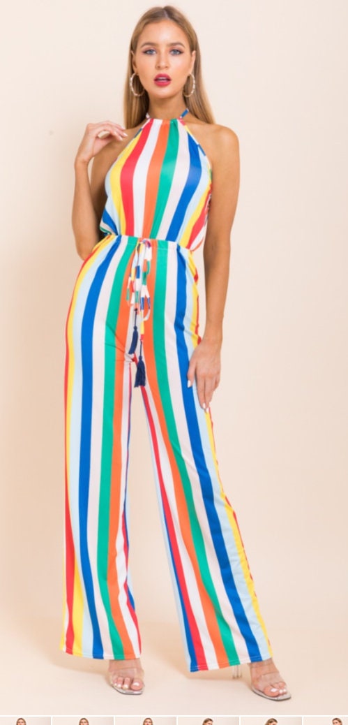 Colorful Jumpsuit - Etsy