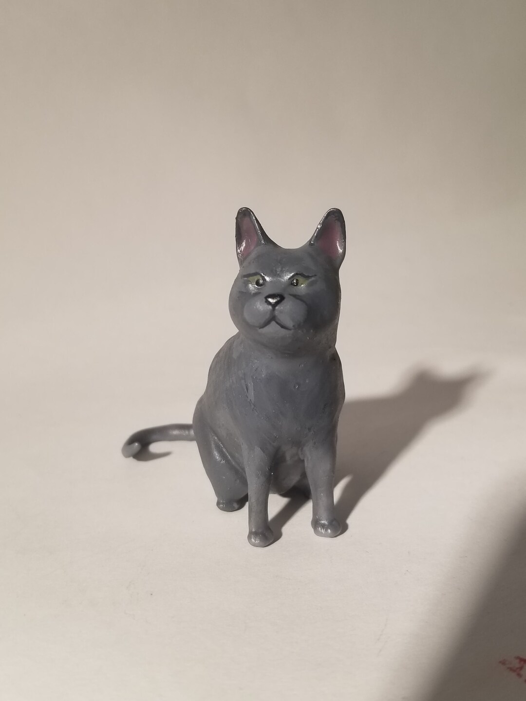 Custom Painted Fat Cat Memorial Figure! Send Photo With Order! - Etsy