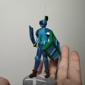 Runescape Classic Hero on Rune! Rune and Armor Colors Customizable! - Etsy